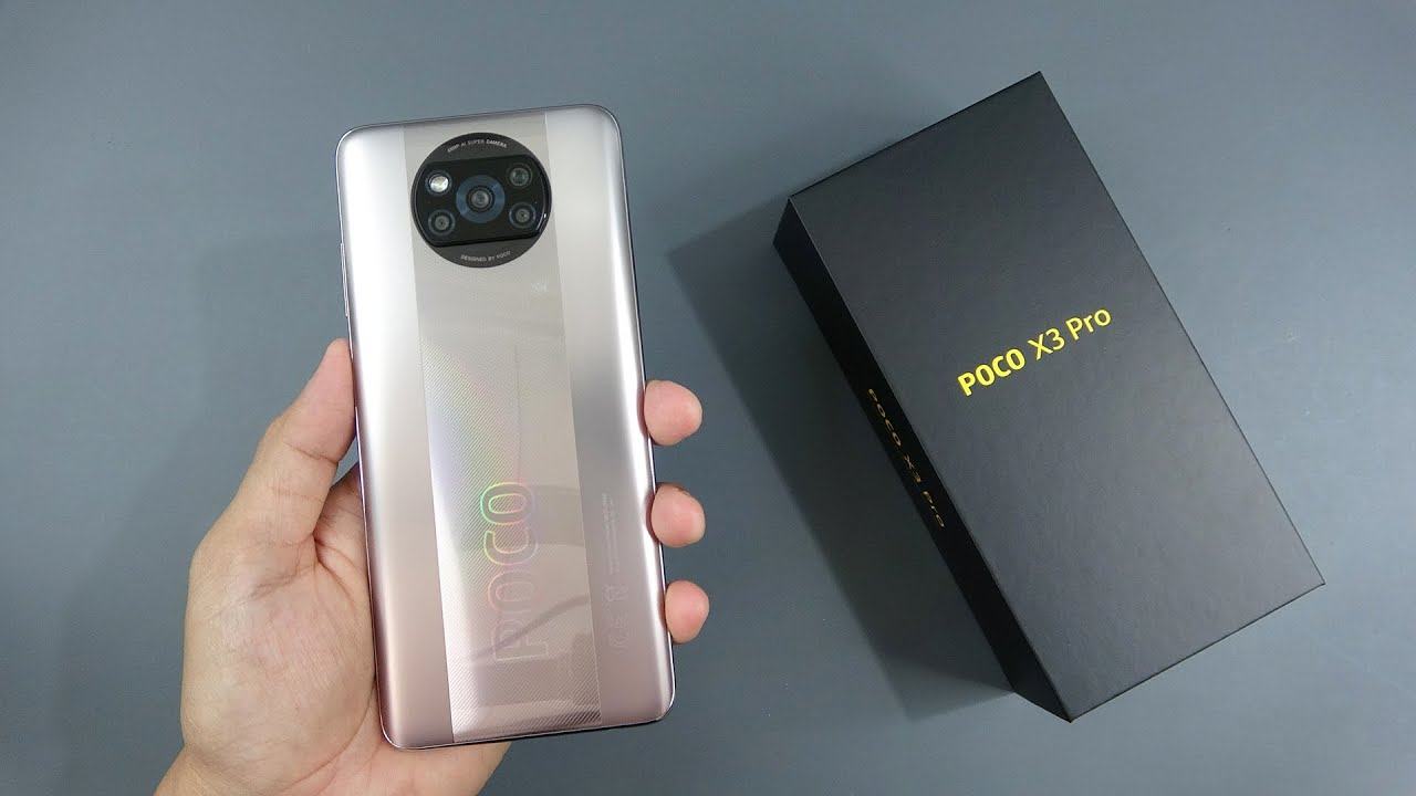 XIAOMI POCO X3 PRO METAL BRONZE │6GB RAM │125GB ROM