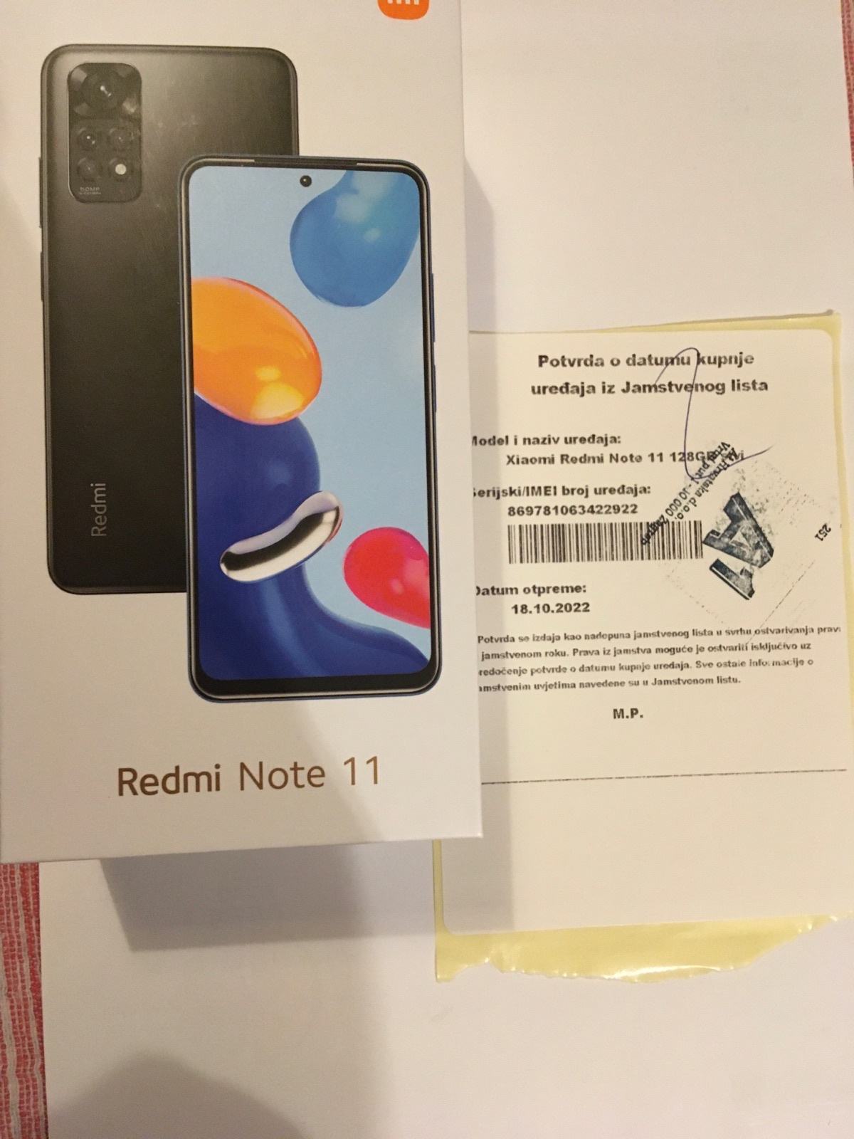 Redmi Note 11 Graphite Gray 4gb/128gb