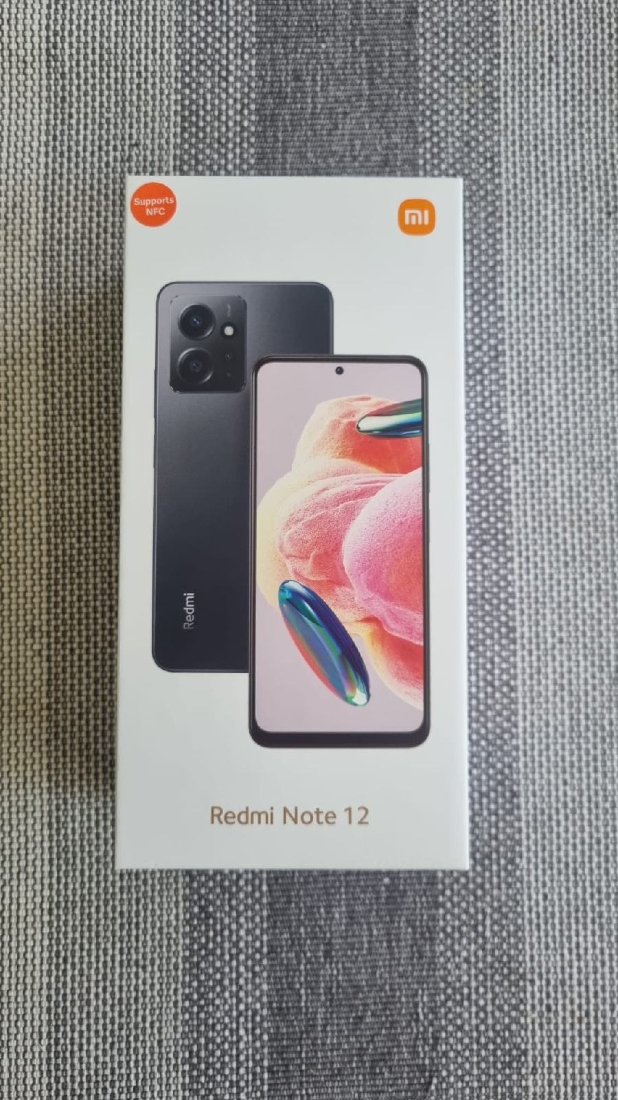 REDMI NOTE 12 ONYX GRAY 8GB RAM- 256GB ROM