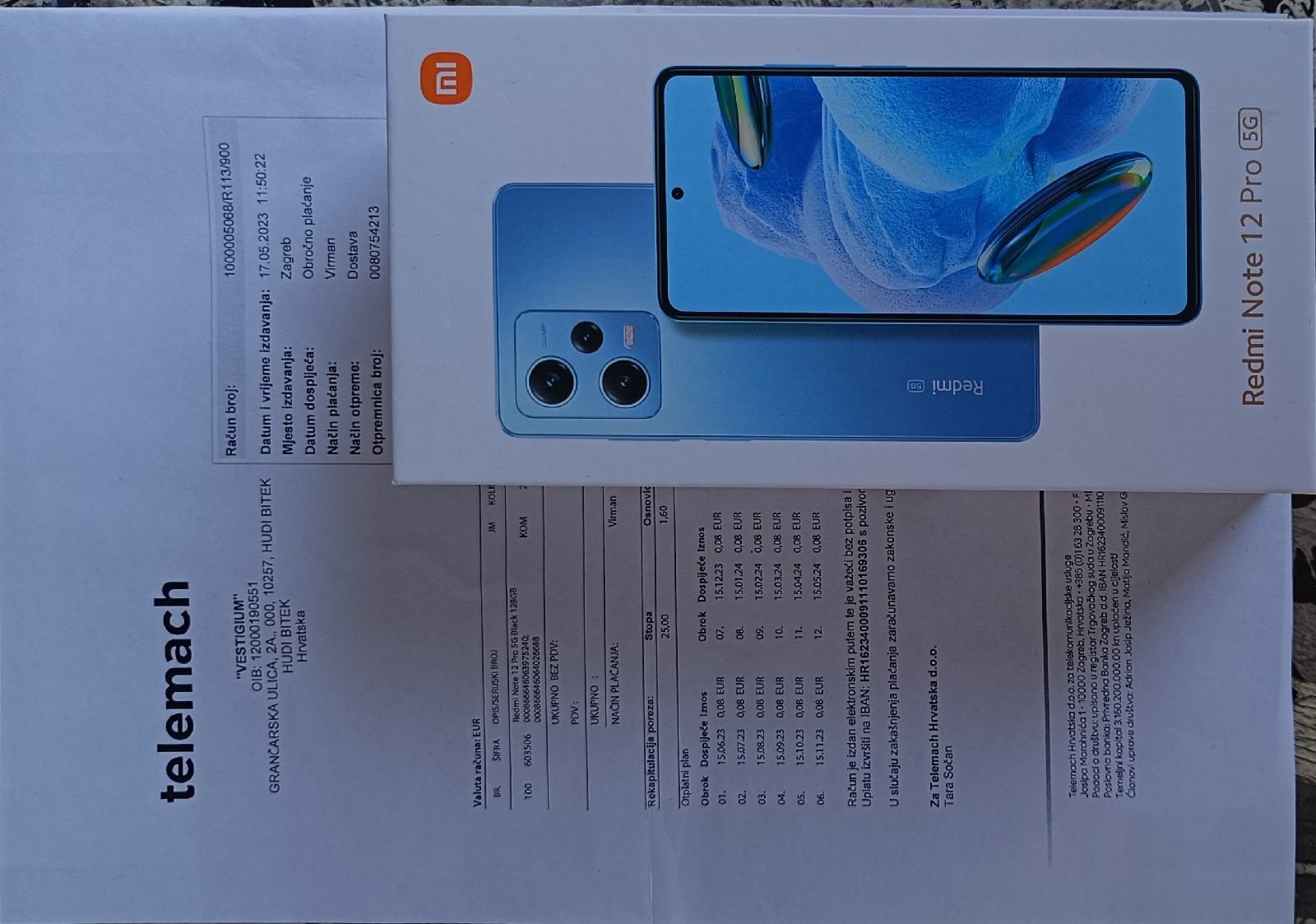 Redmi Note 12 Pro 5G Black