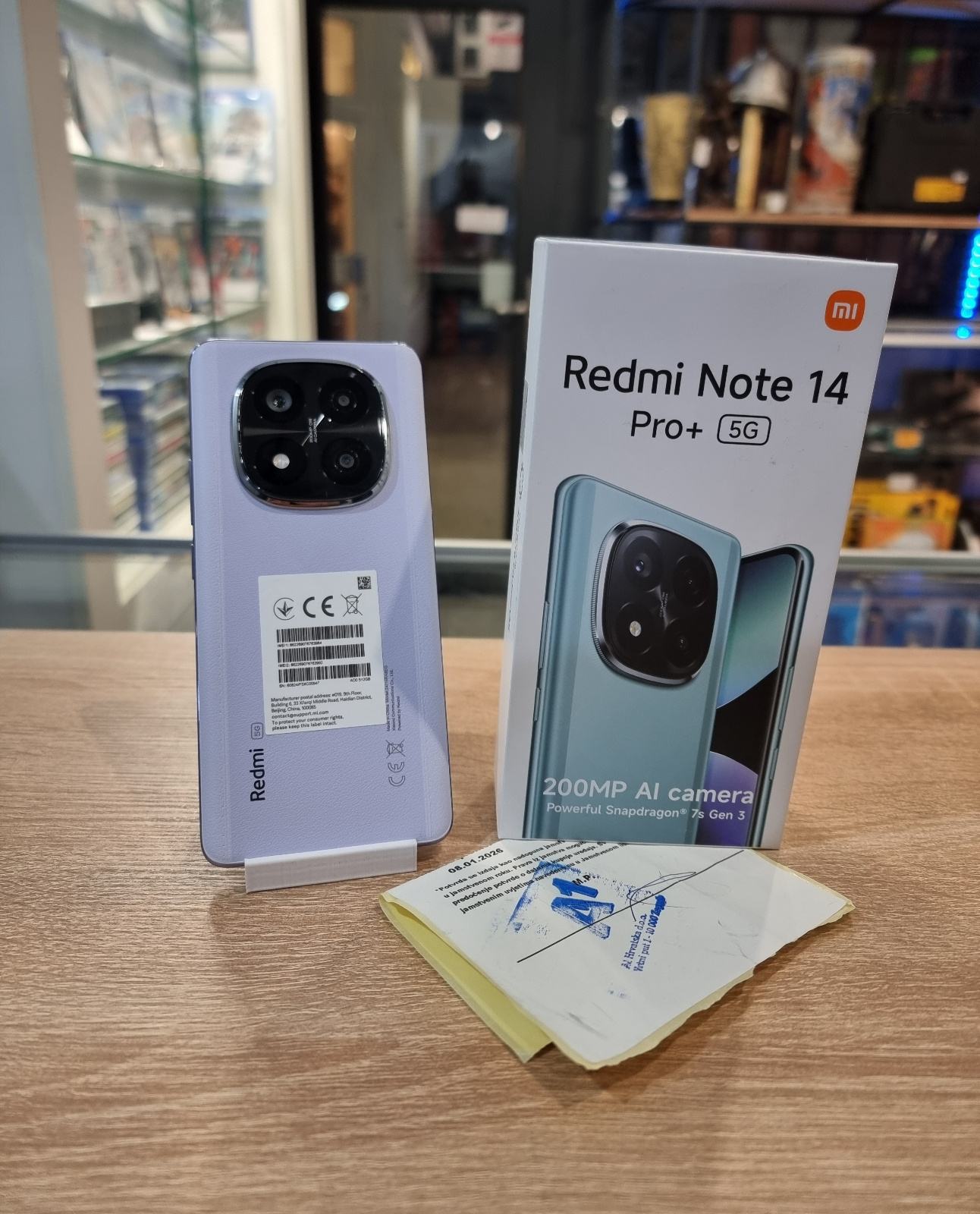 REDMI NOTE 14 PRO PLUS 512/12GB LJUBICASTI *DO 24 RATE* GARANCIJA!