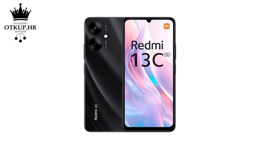 XIAOMI REDMI 13C 5G 4GB/128GB STARRY BLACK - VAKUUM / R1, RATE!