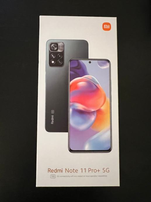 Nov zapakiran Xiaomi Redmi Note 11 Pro Plus 5G Gray