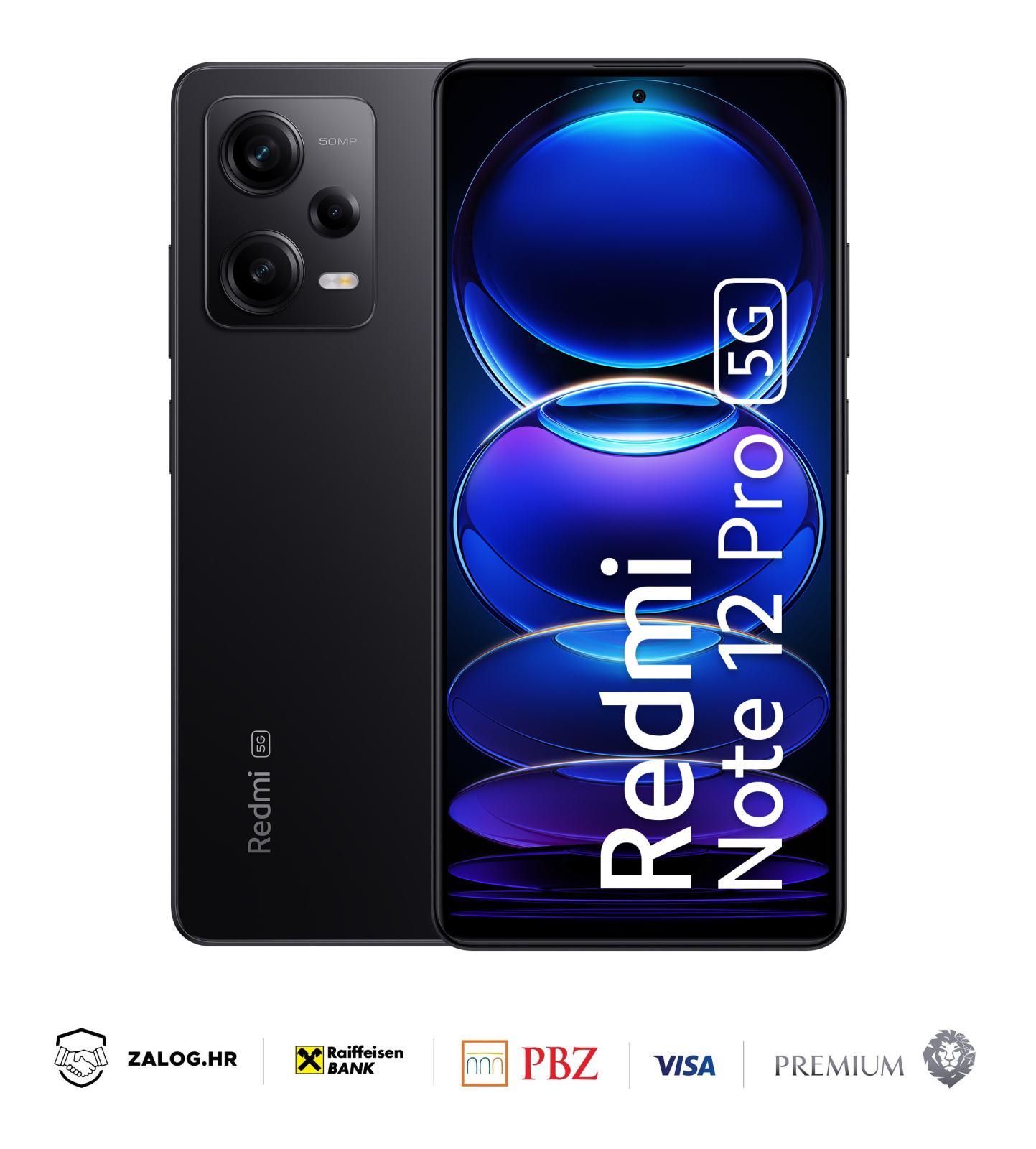 XIAOMI REDMI NOTE 12 PRO 5G 128GB *24 RATE* R1! KAO NOVO! GARANCIJA!