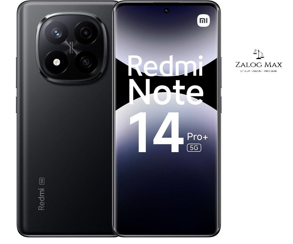 XIAOMI REDMI NOTE 14 PRO+ 5G, 512GB, NOVO/ R1, RATE!