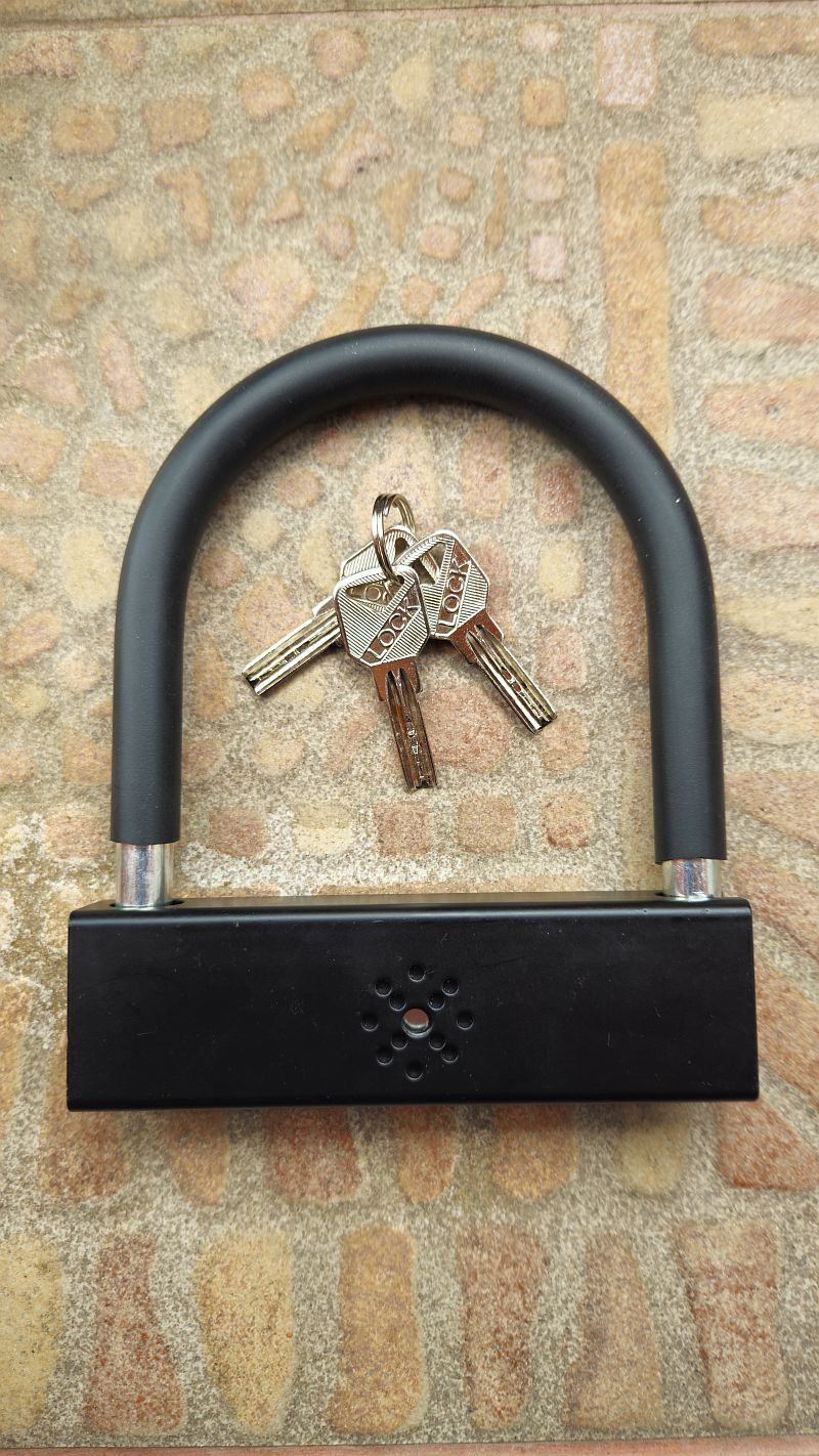 Lokot i alarm, D lock