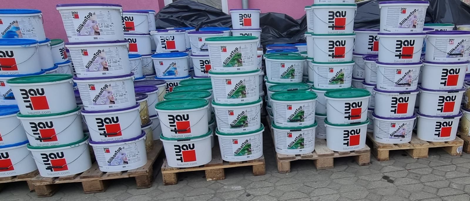 *BAUMIT ZAVRŠNA FASADA (ŽBUKA) I BOJA* *CIJENA 20 EURA PO KANTI