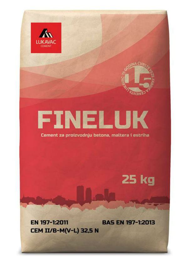 Cement Fineluk 32,5N 25kg / količinski rabat na cijelu paletu