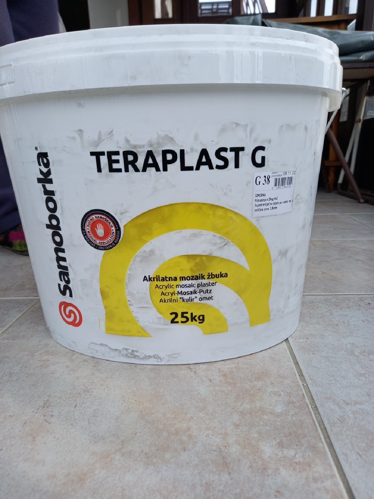 Teraplast žbuka 50kg