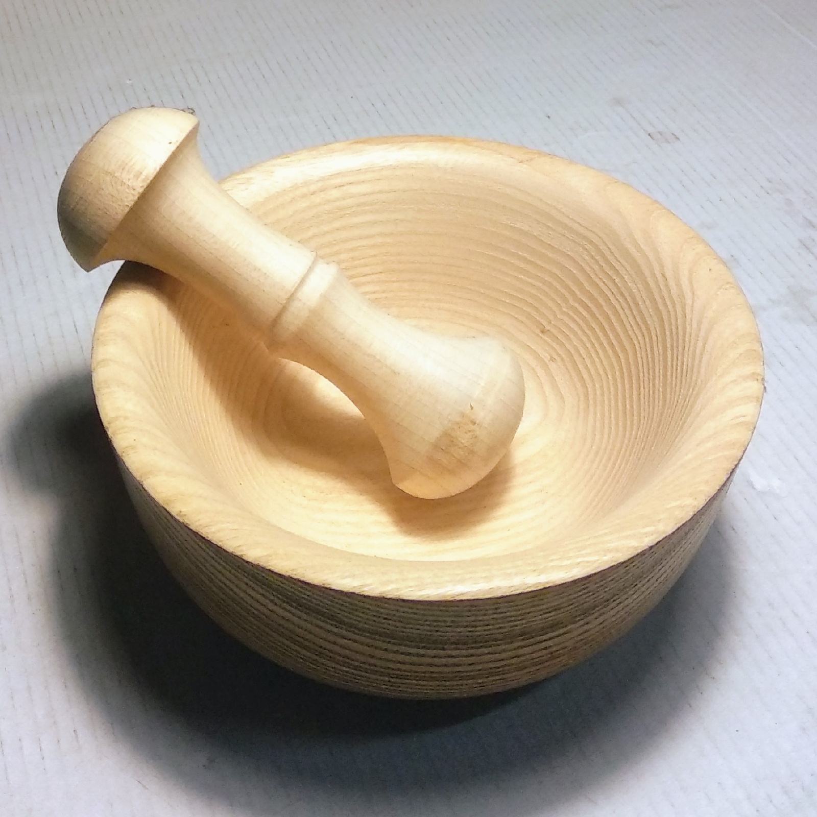 Drveni mužar - avan s tučkom - fi 13cm - model C .... - NOVO