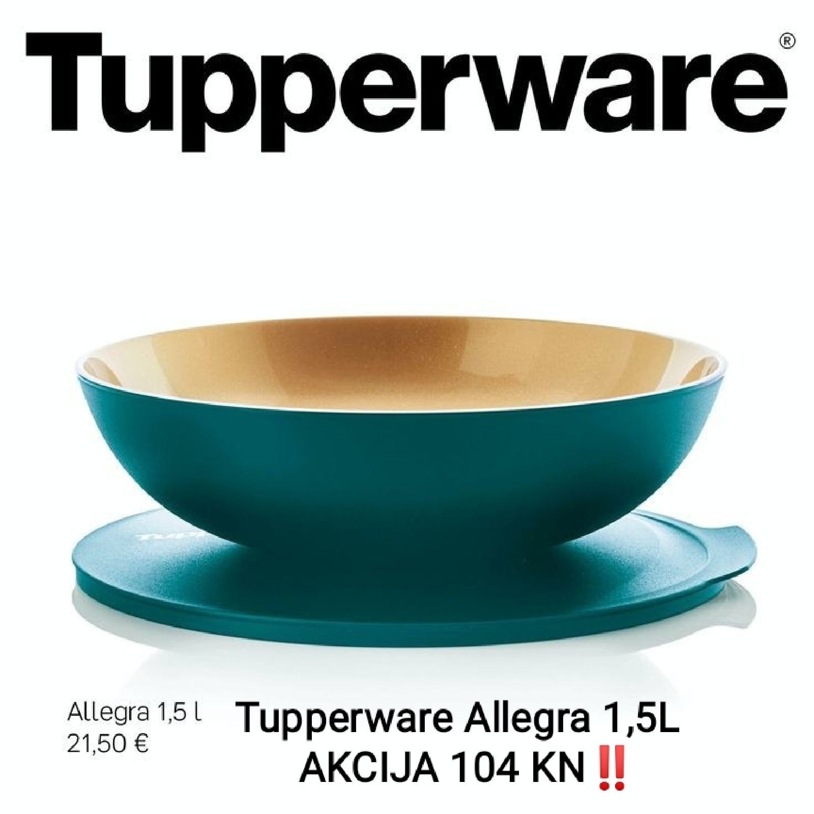 Tupperware Allegra 1,5L