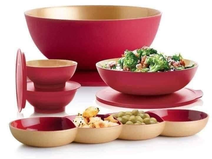 Tupperware Allegra set