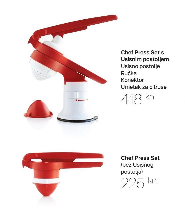 Tupperware Chef Press Set