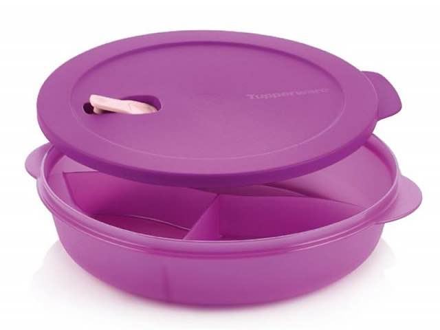 Tupperware Crystalwave 2L s pregradama