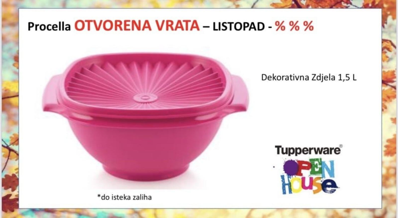 Tupperware Dekorativna posuda 1,5l