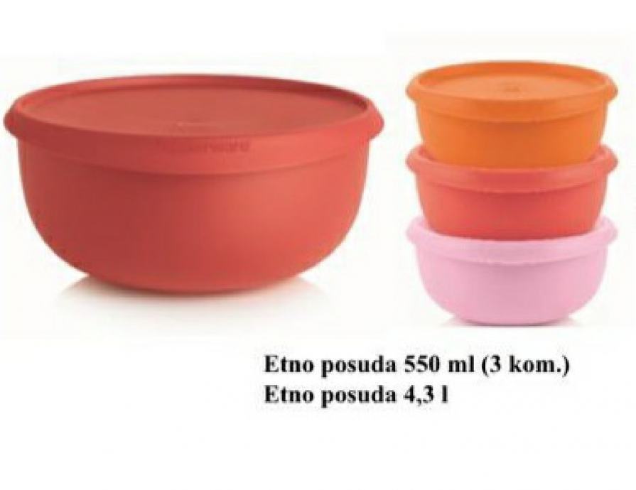 Tupperware Etno set