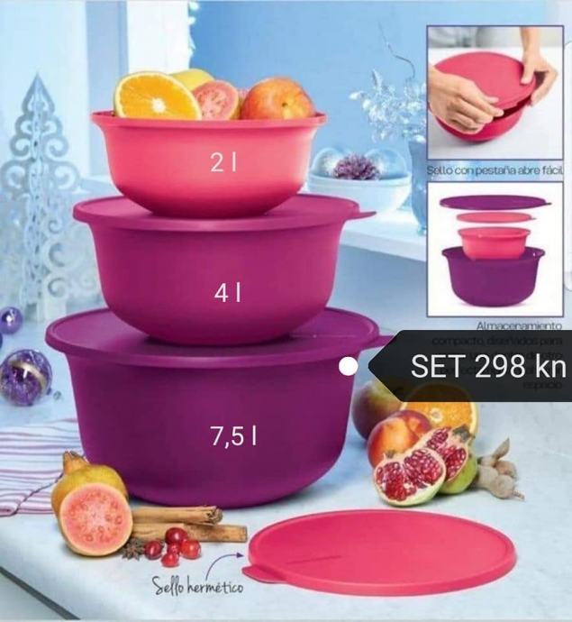 Tupperware set Aloha