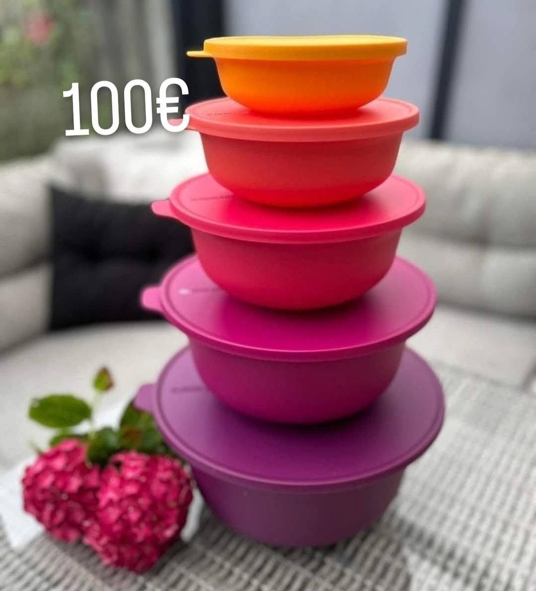 Tupperware set Aloha