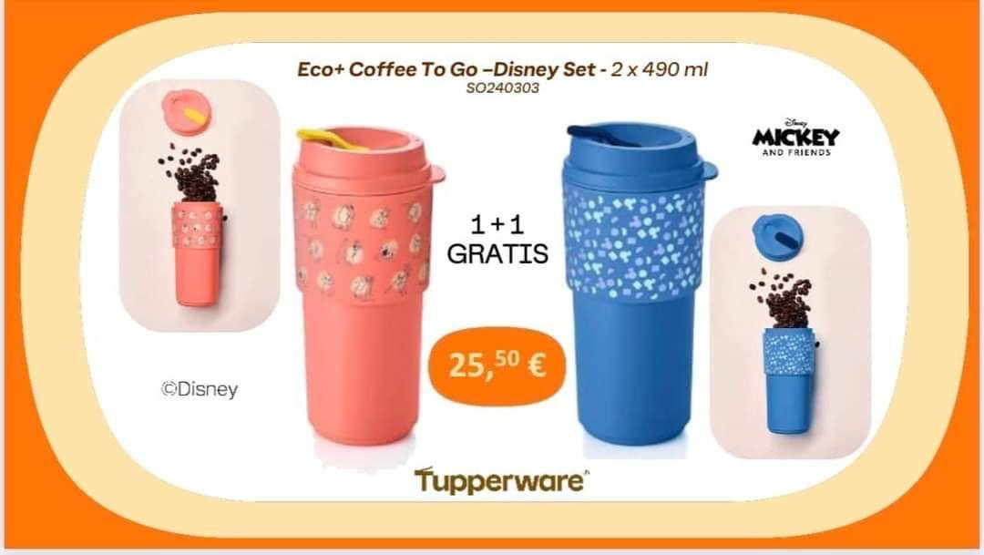 Tupperware set Coffee to go