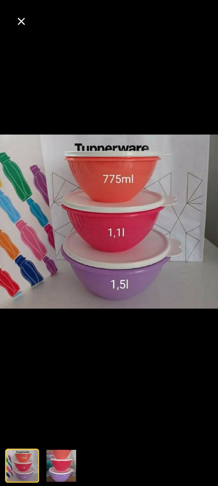 Tupperware set čudesnih posuda