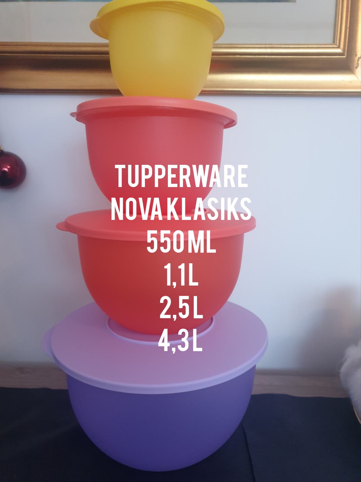 Tupperware set nova klasika