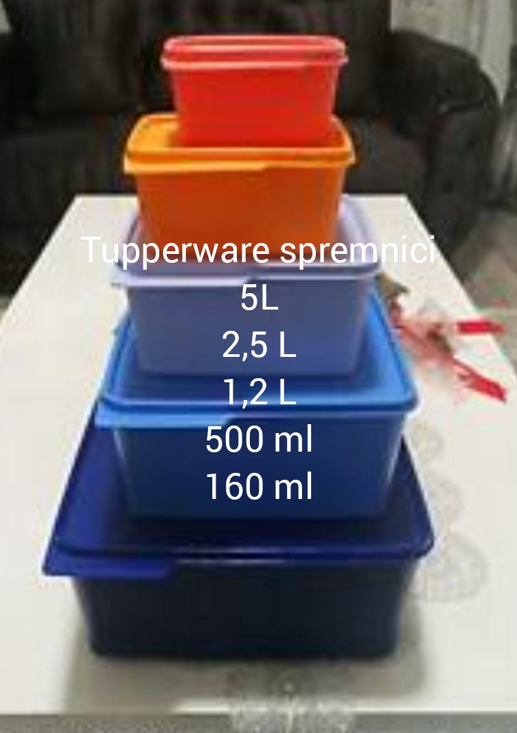 Tupperware set spremnika basic