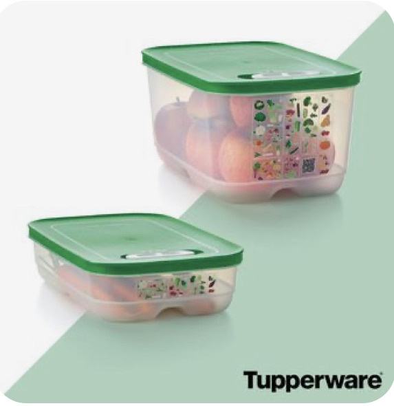 Tupperware set Ventsmart spremnika 4,4L i 1,8L