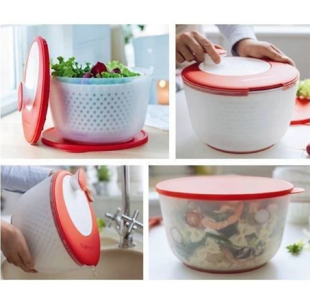 Tupperware spinning chef