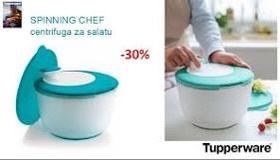 Tupperware spinning chef