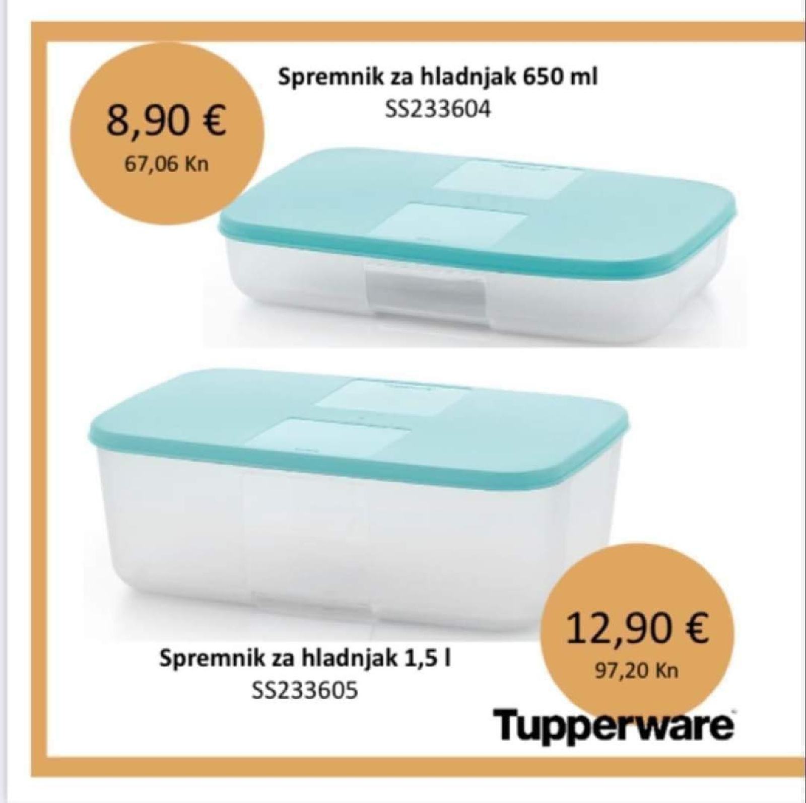 Tupperware spremnik za hladnjak 650 ml