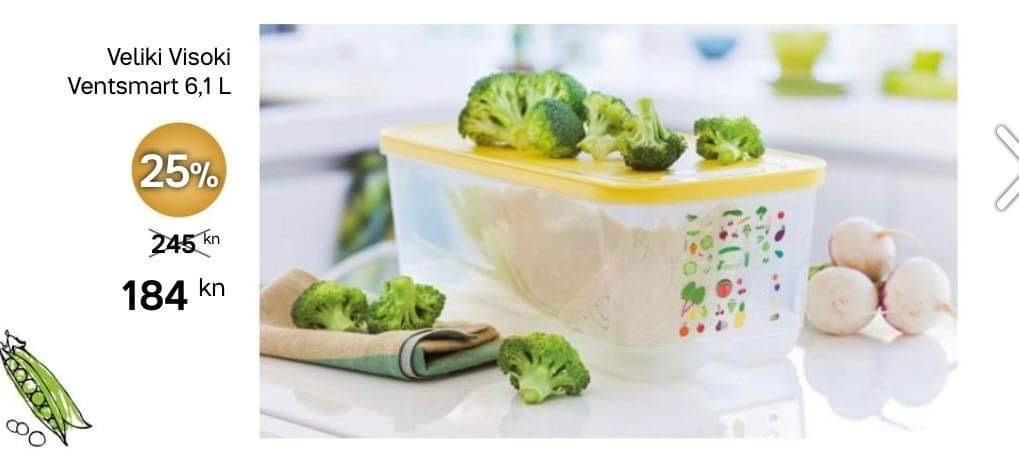 Tupperware Ventsmart 6L