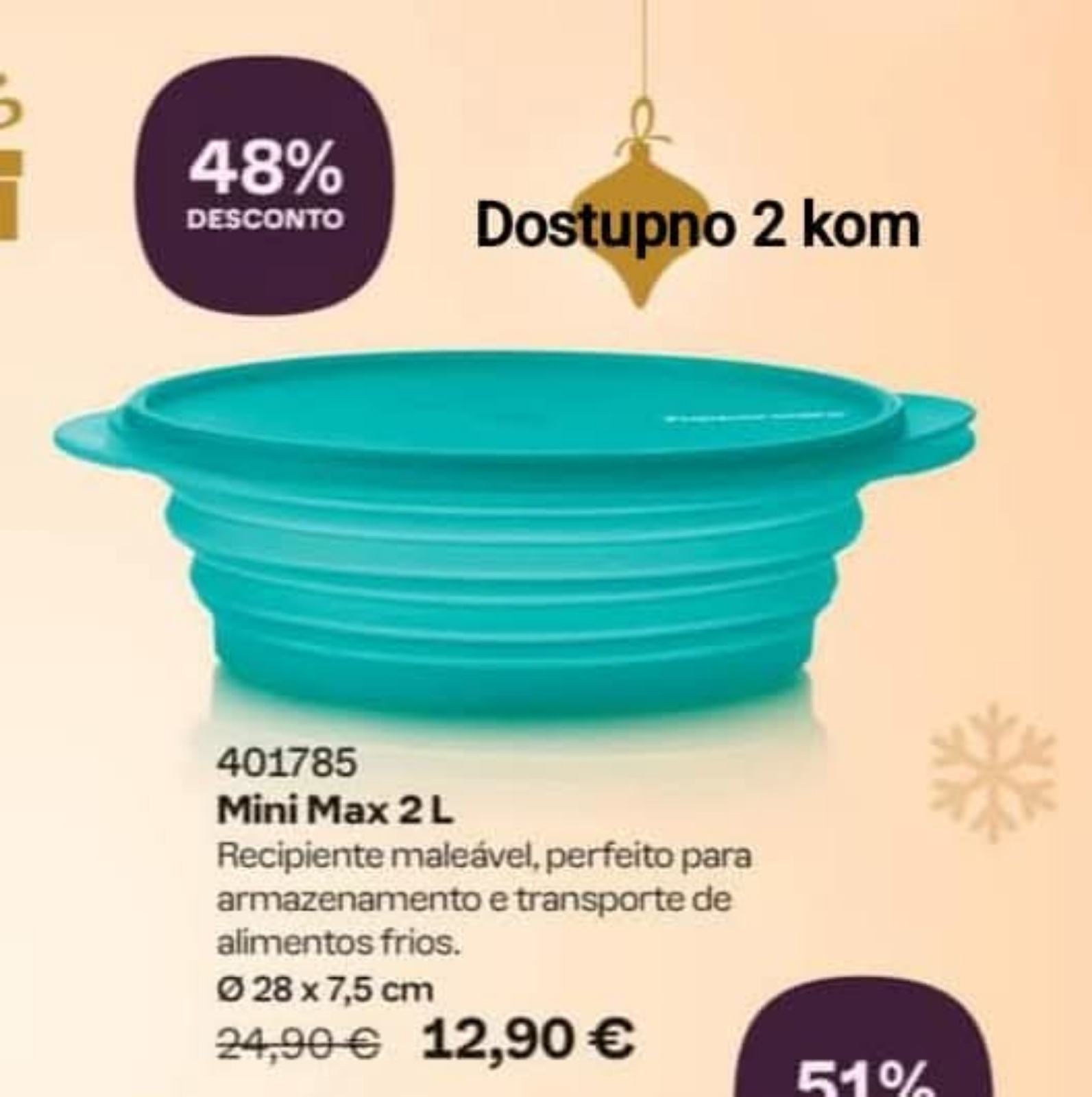 Tupperware zdjela mini max 2l