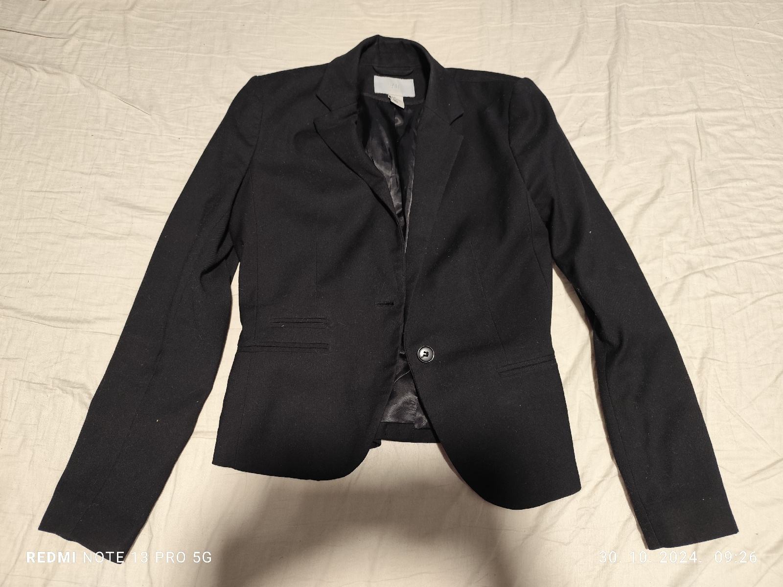 H&M ženski sako crne boje