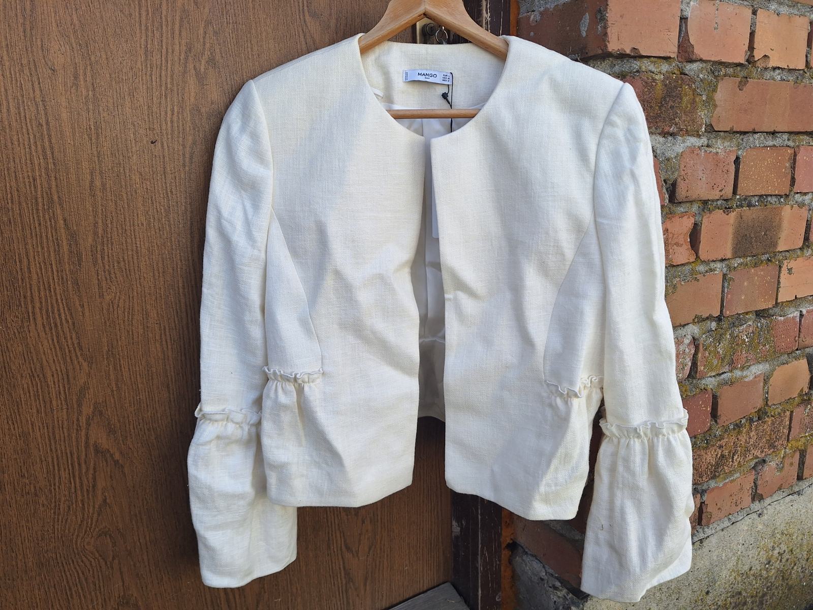 Mango sako jakna novo novi bijeli