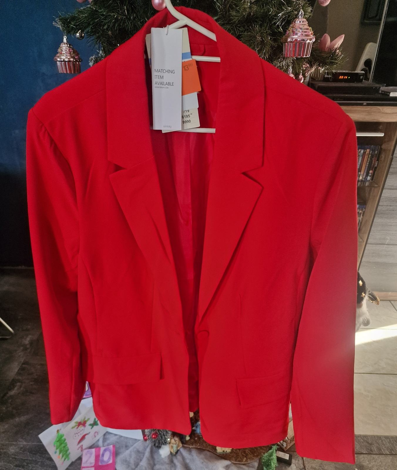 Sinsay crveni sako xxl
