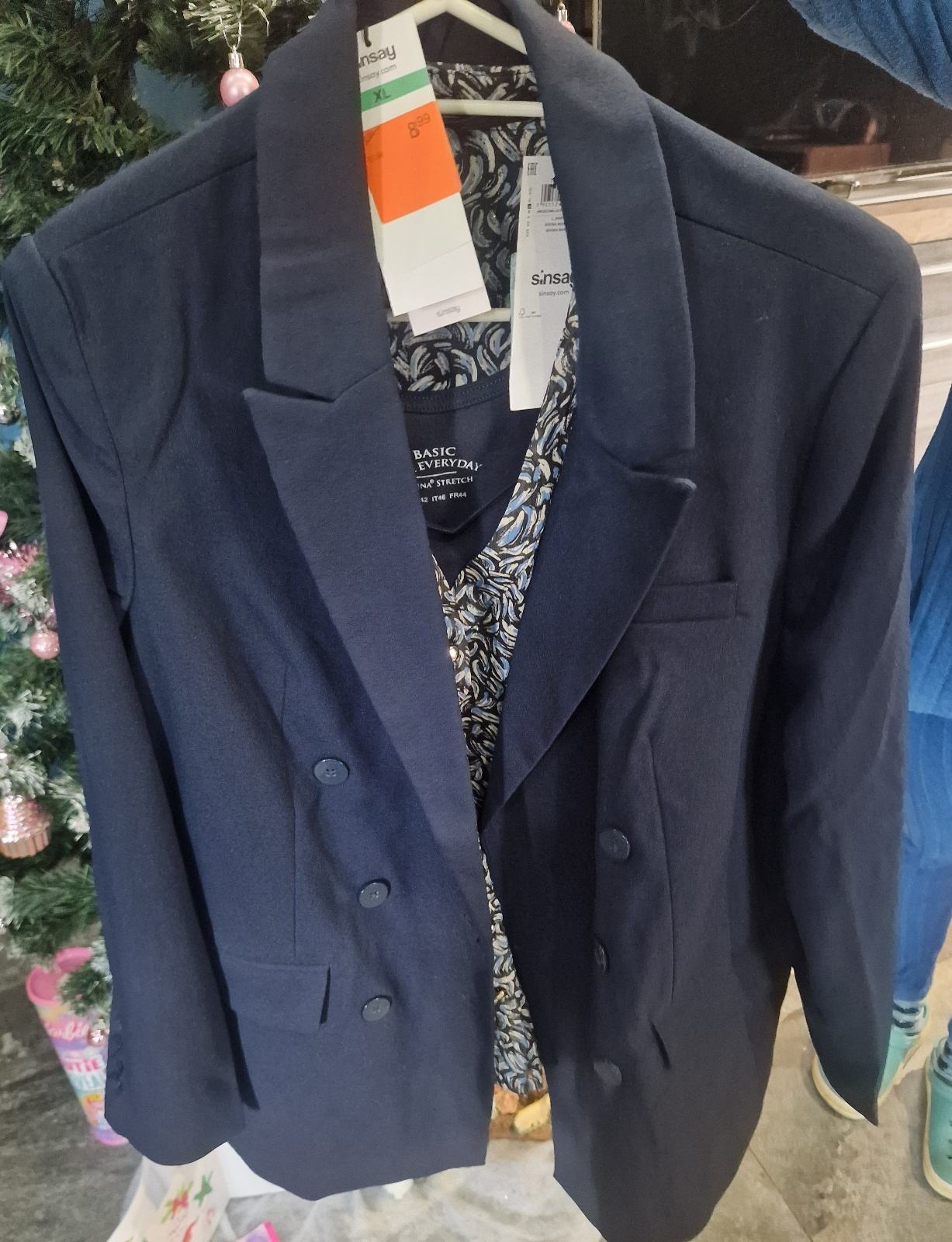 Sinsay plavi sako xl