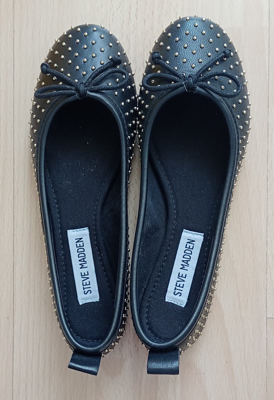 Balerinke kožne, crne, veličina 36, Steve Madden, koža