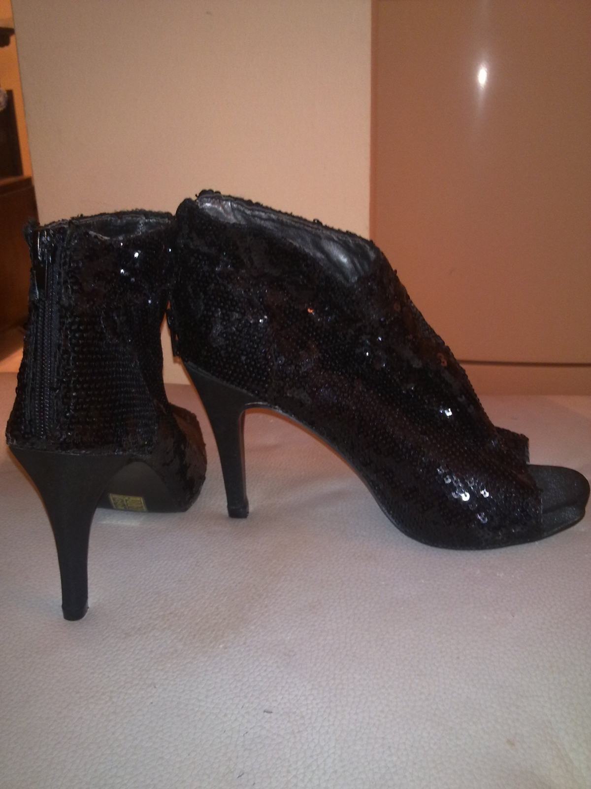 CIPELE OTVORENI PRSTI 39 SVEČANE ŠLJOKICE NOVO ŠTIKLA 10 CM PEEP TOE