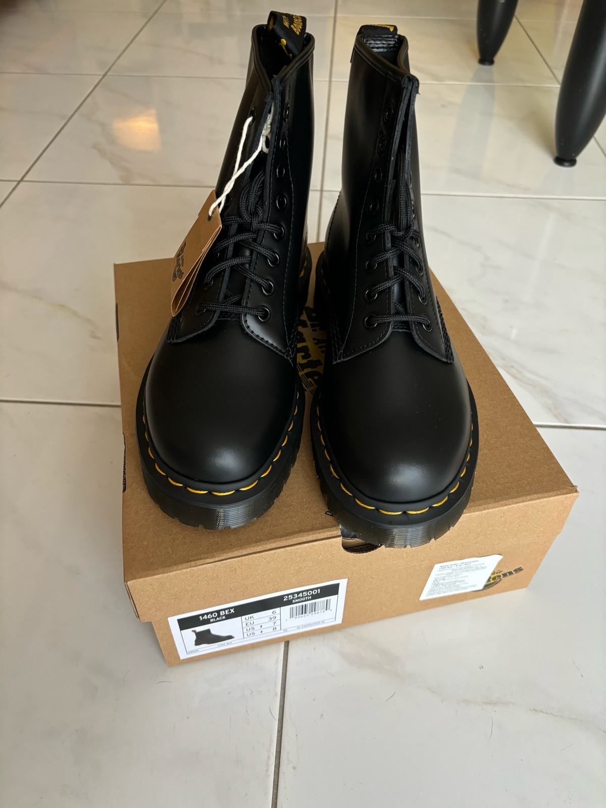 1460 BEX black vel.39