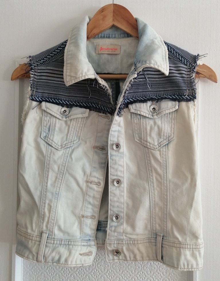 Stradivarius traper jakna bez rukava/prsluk