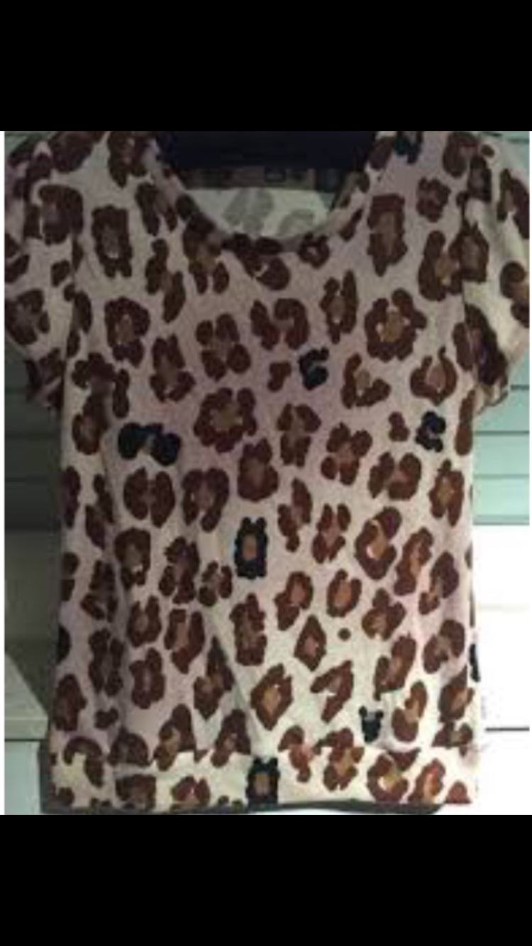 KOOKAI top vesta mix kašmira animal print životinjski uzorak