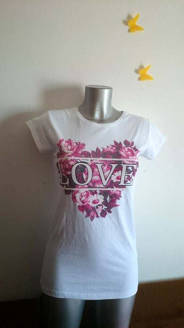 NOVA majica srce love