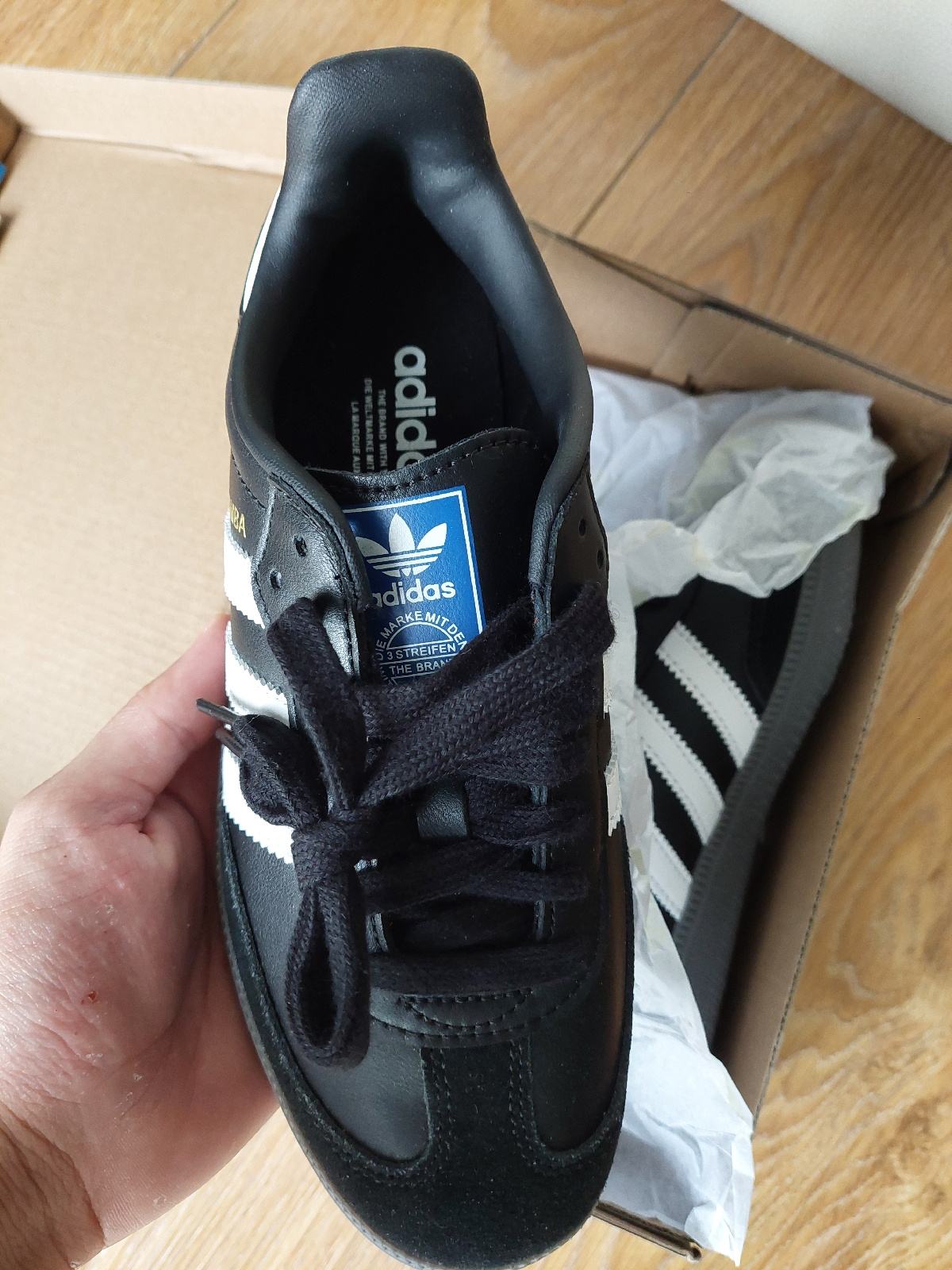 Adidas Samba Crne Tenisice EUR 39 1/3 Nove, Nekorištene