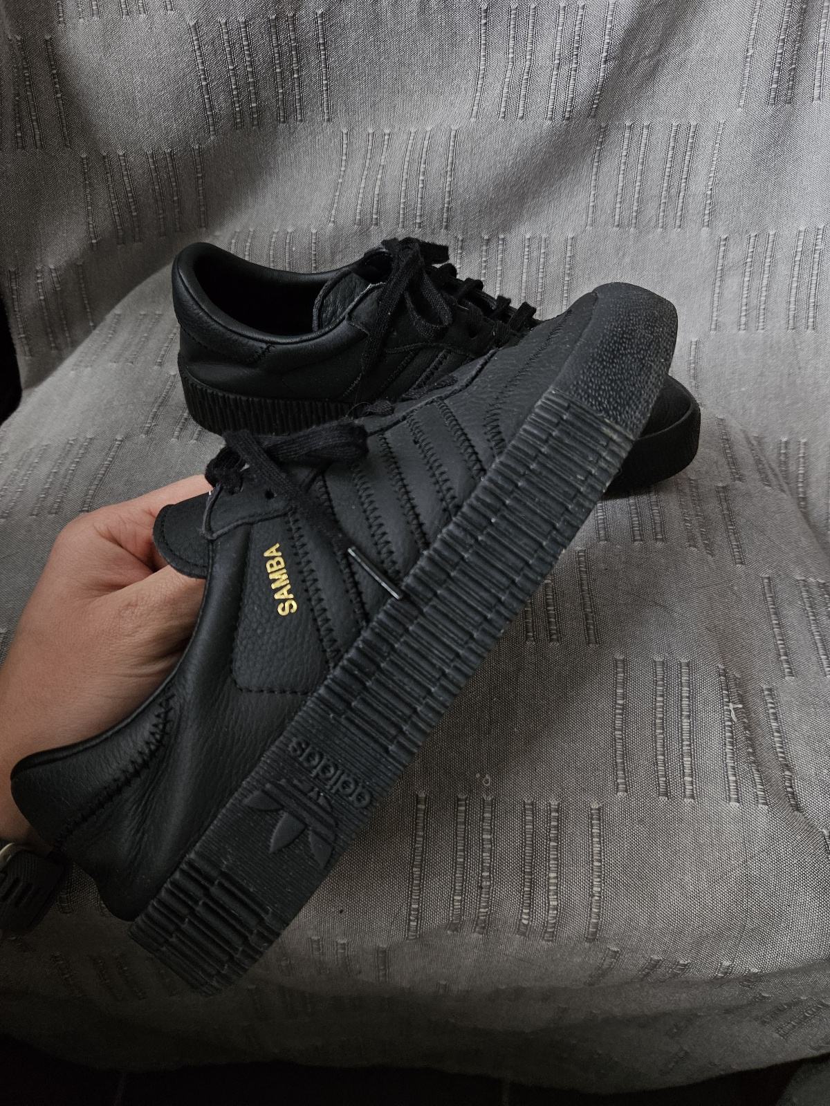 Adidas Samba Platform all black