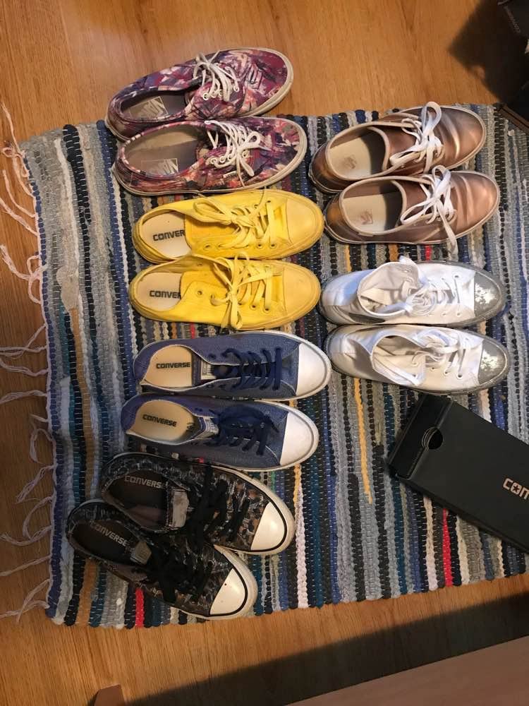 All star converse, Vans orginal