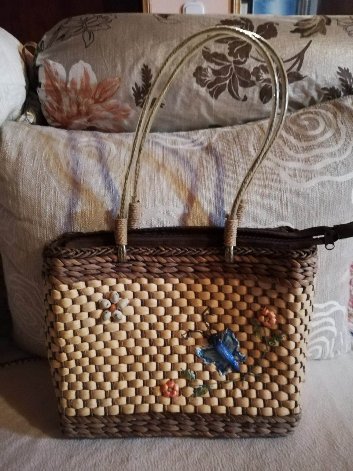 NOVA PLETENA ČVRSTA TORBA