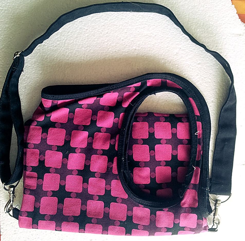 Roza torba retro dizajna