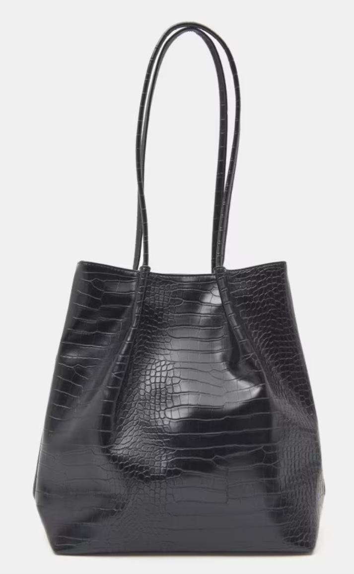 SINSAY CRNA TORBA - NOVO