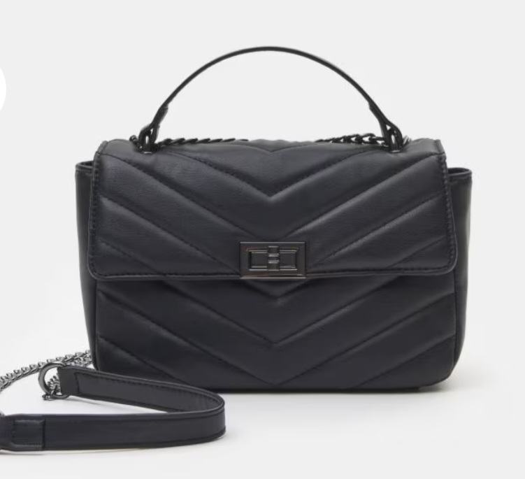 SINSAY CRNA TORBA - NOVO