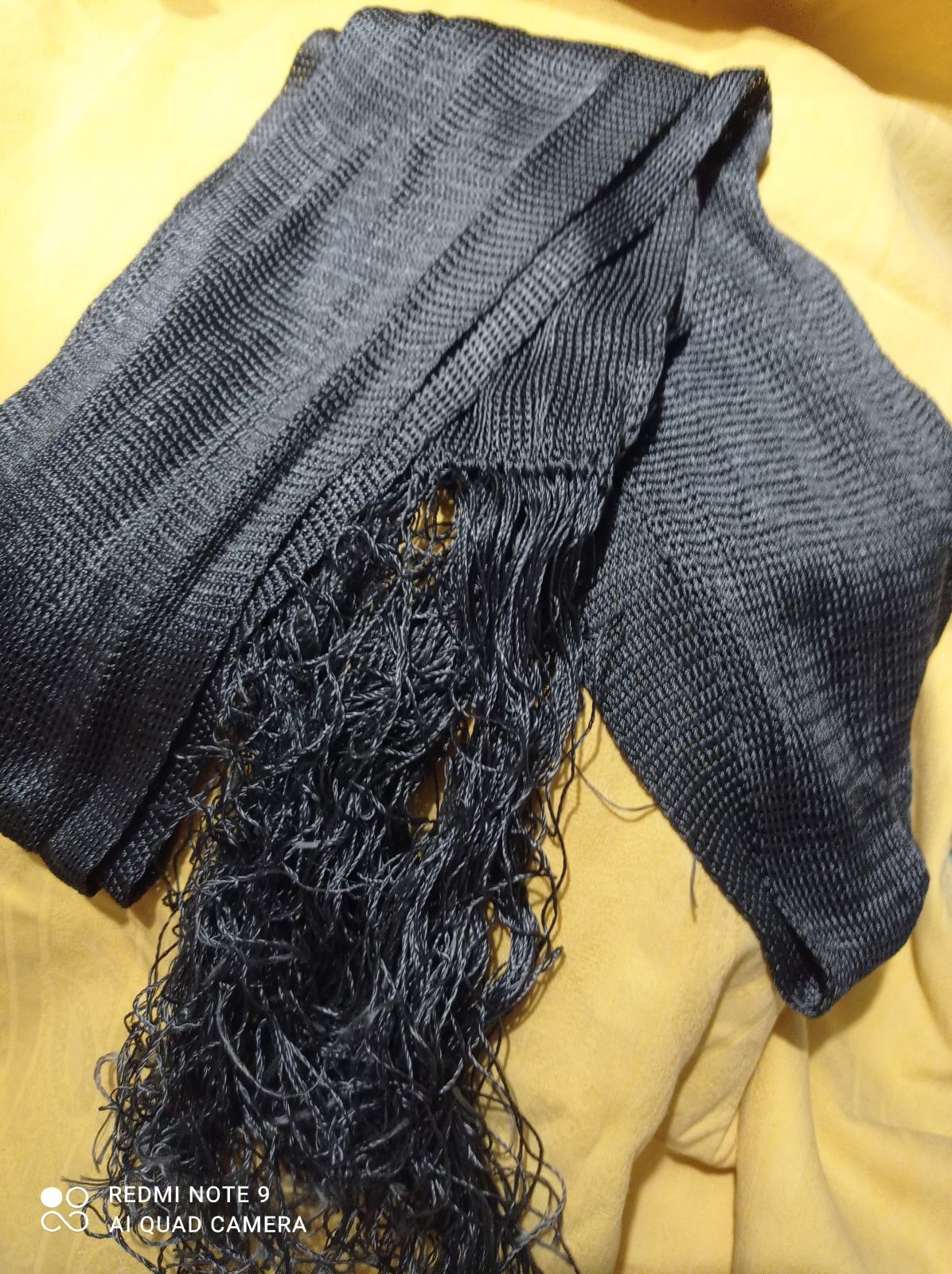 ŠAL dugi -svila-modrplavi